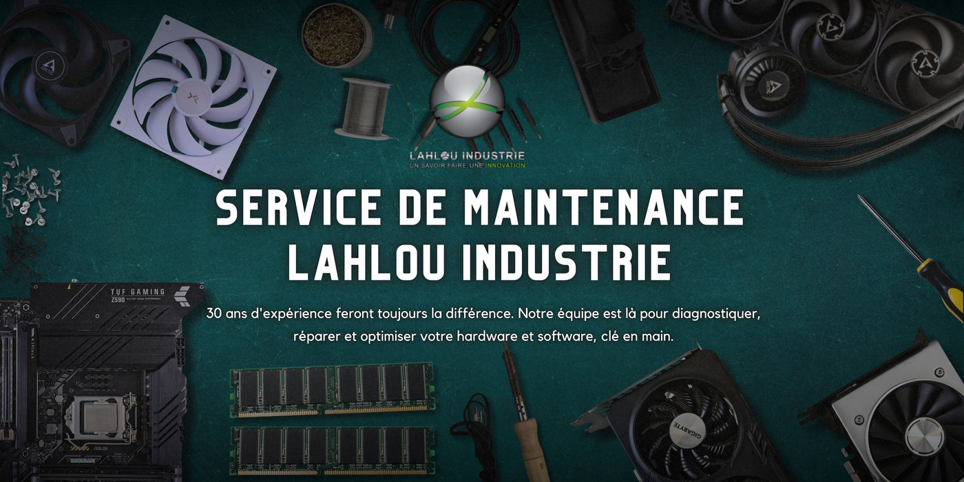 Lahlou industry import sales distribution and pc maintenance
